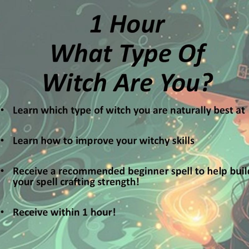 Witch Reading Figure - Etsy