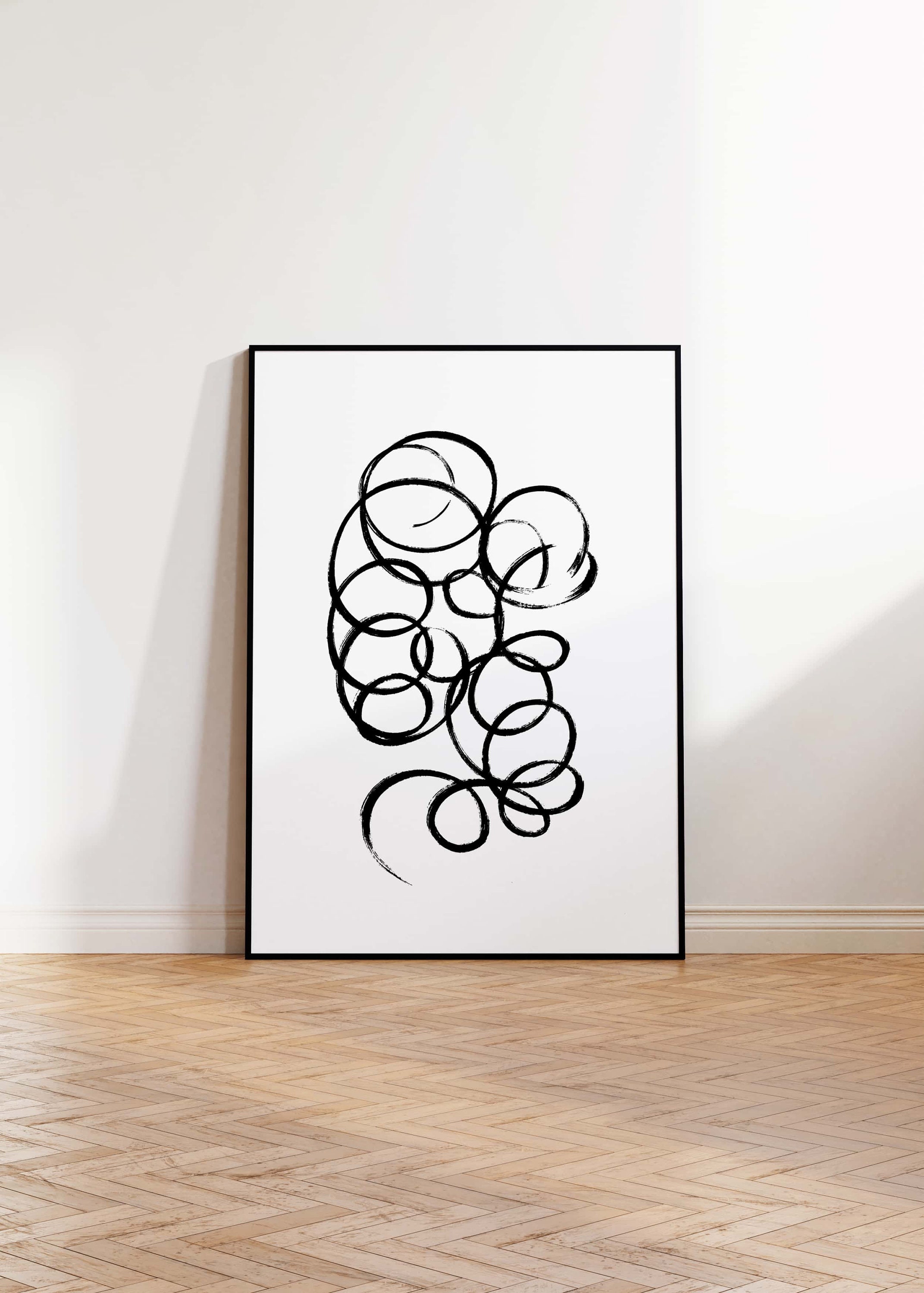 Black Lines, Abstract Black Line Art, Black Line Minimal Art, Simple ...