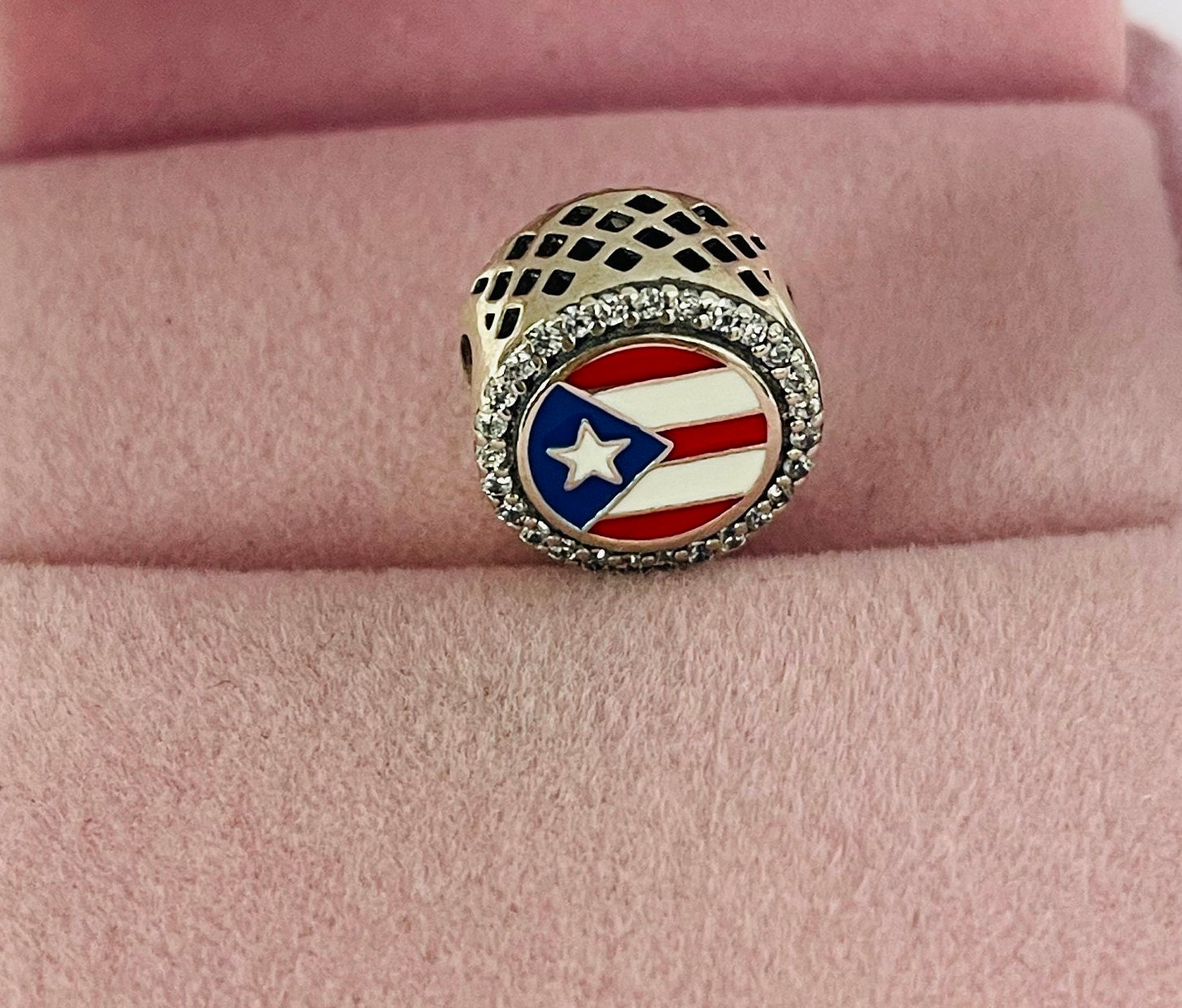 Pandora Puerto Rico Flag Exclusive Dangle Charm Old San Juan Puerto ...