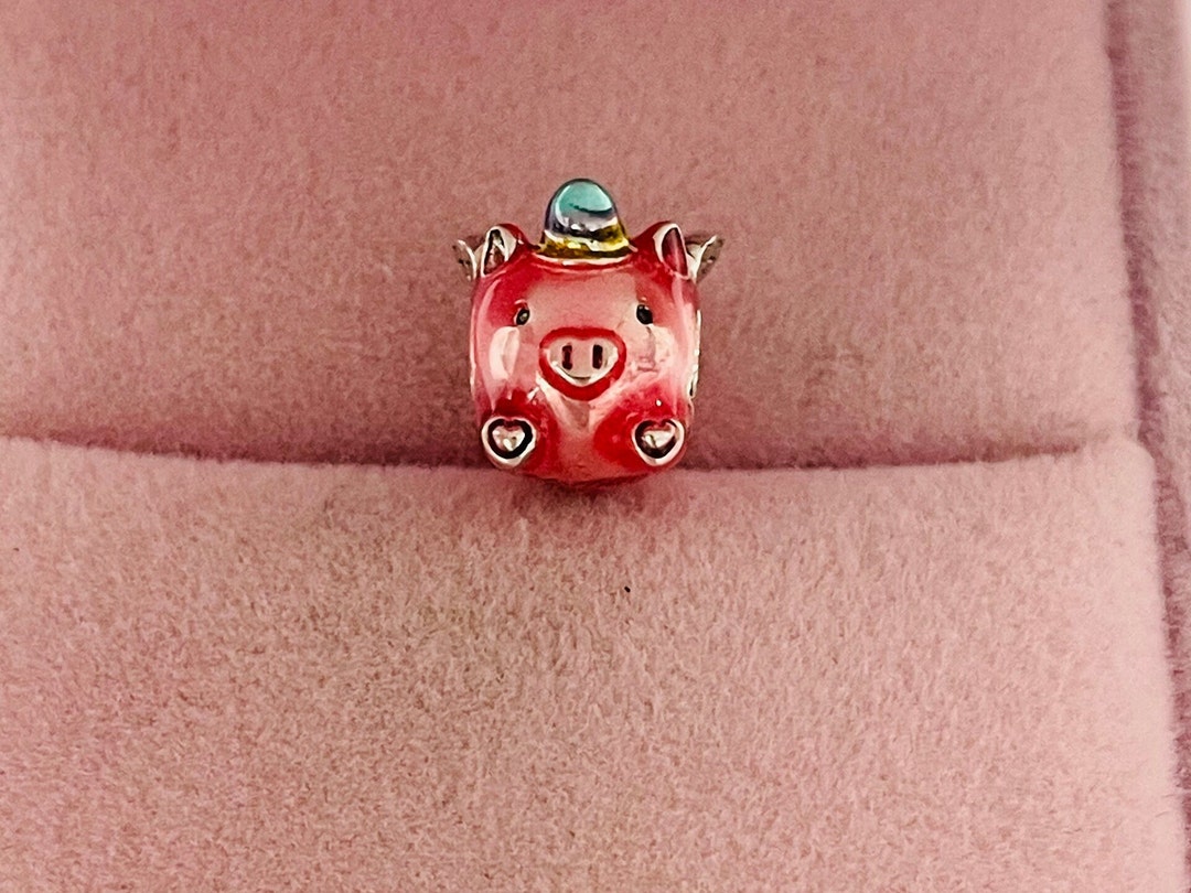New Authentic Pandora Flying Unicorn Pig Charm Dangle S925 Sterling ...