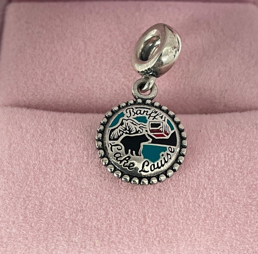 Pandora Banff/lake Louise Dangle Charm S925 Sterling Silver With Mixed ...
