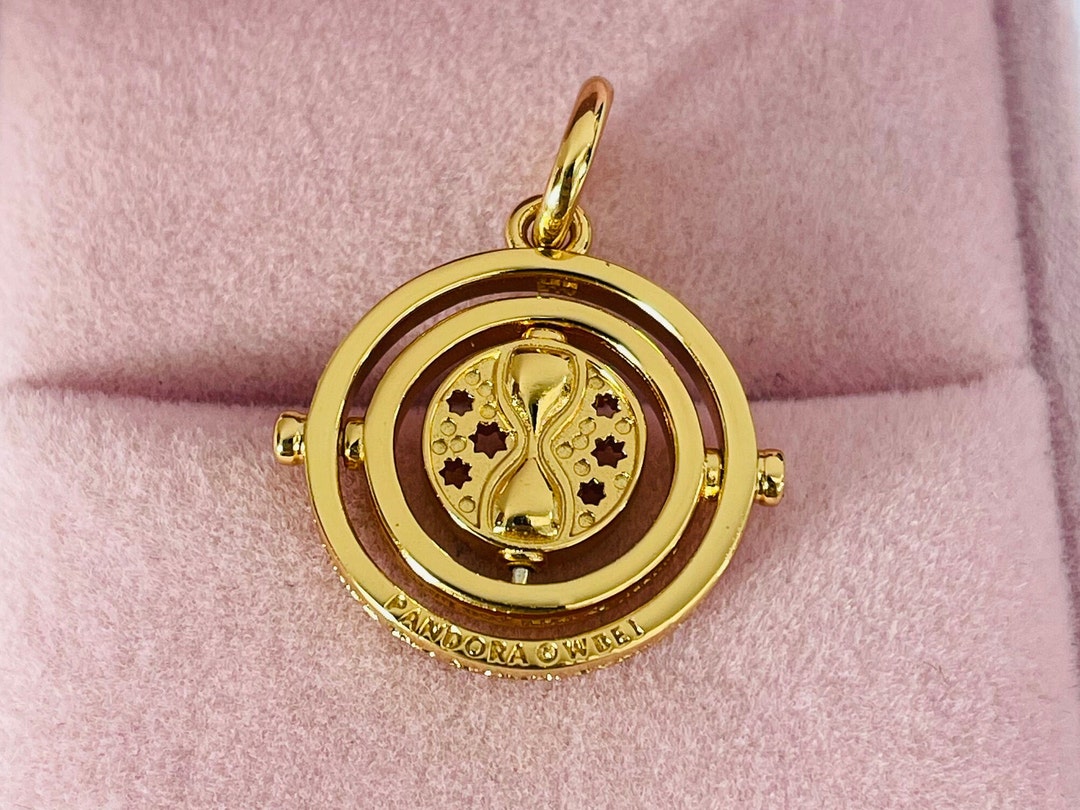 New Authentic Pandora Harry Potter, Spinning Time Turner Pendant ...