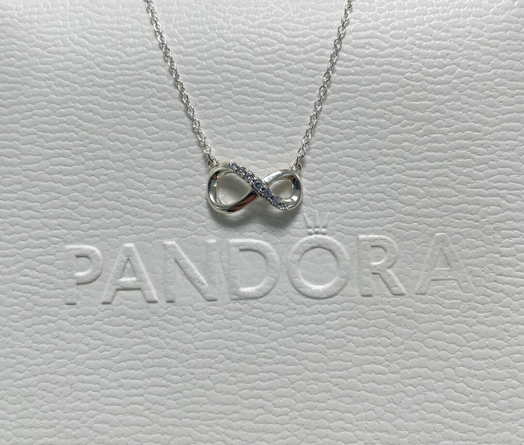 Pandora Sparkling Infinity Collier Necklace Mixed Enamel Necklace S925 ...
