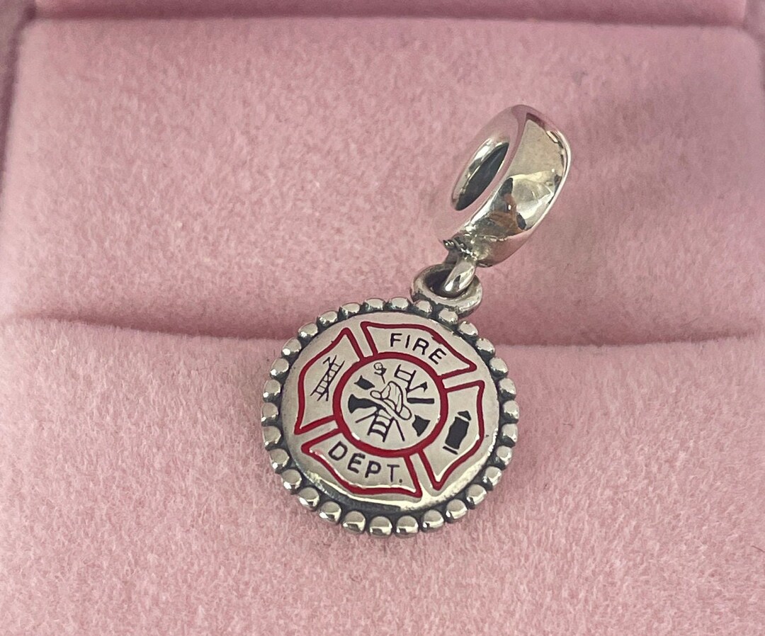Pandora Authentic FIRE DEPT Exclusive Charm S925 Sterling - Etsy