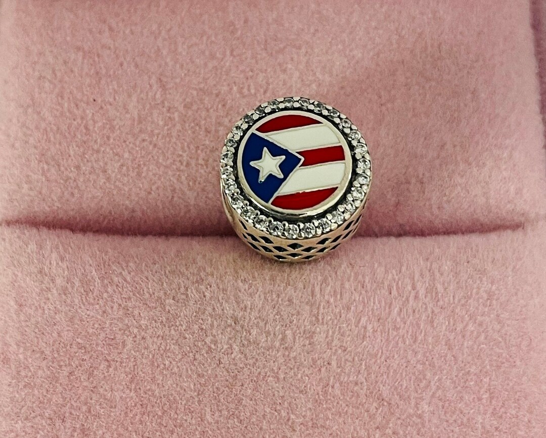 Pandora Puerto Rico Flag Exclusive Dangle Charm Old San Juan Puerto ...
