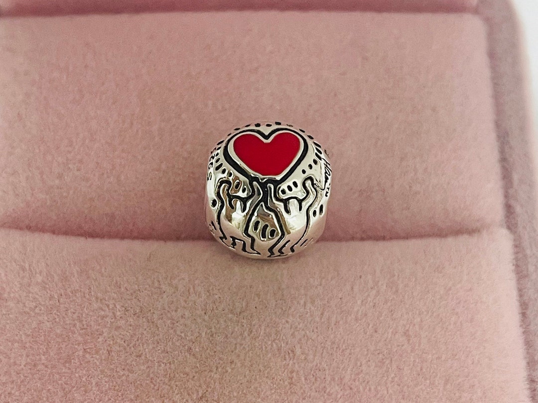 New Authentic Pandora Keith Haring™ X Pandora Love & Figures - Etsy