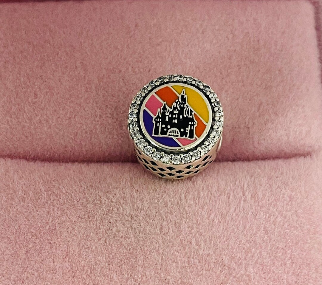Pandora 100 Years of Wonder Magic Key Popcorn Bucket Charm Bead Pendant ...