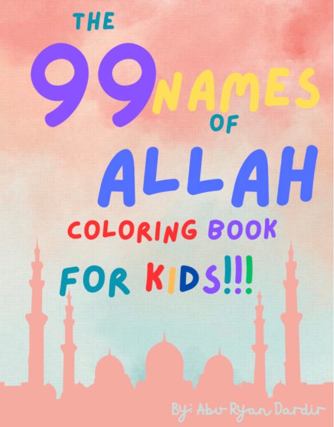 99 Names of Allah for Kids - Etsy UK