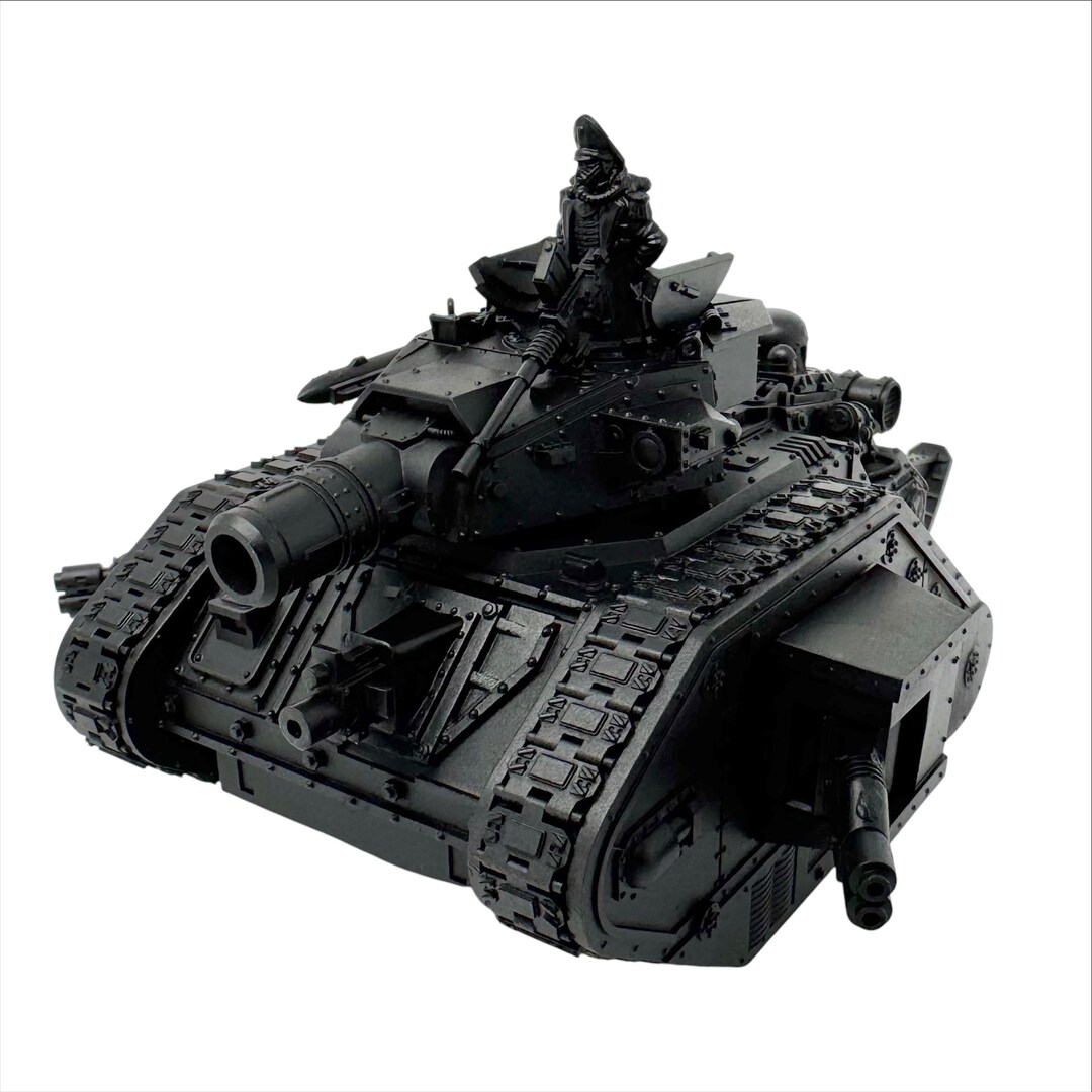 28mm Grimdark Tank Commander - Siege Cannon Tank for Sci-fi Wargaming - Etsy
