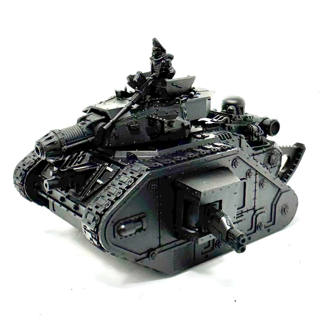 28mm Grimdark Tank Commander - Energy Cannon Tank for Sci-fi Wargaming ...