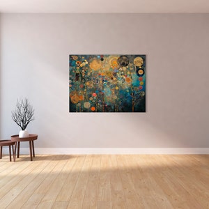 Solar System Artwork / Abstract Colorful Circles and Swirls ...