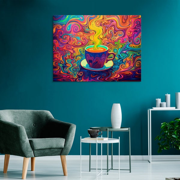 Coffee Canvas Art - Etsy