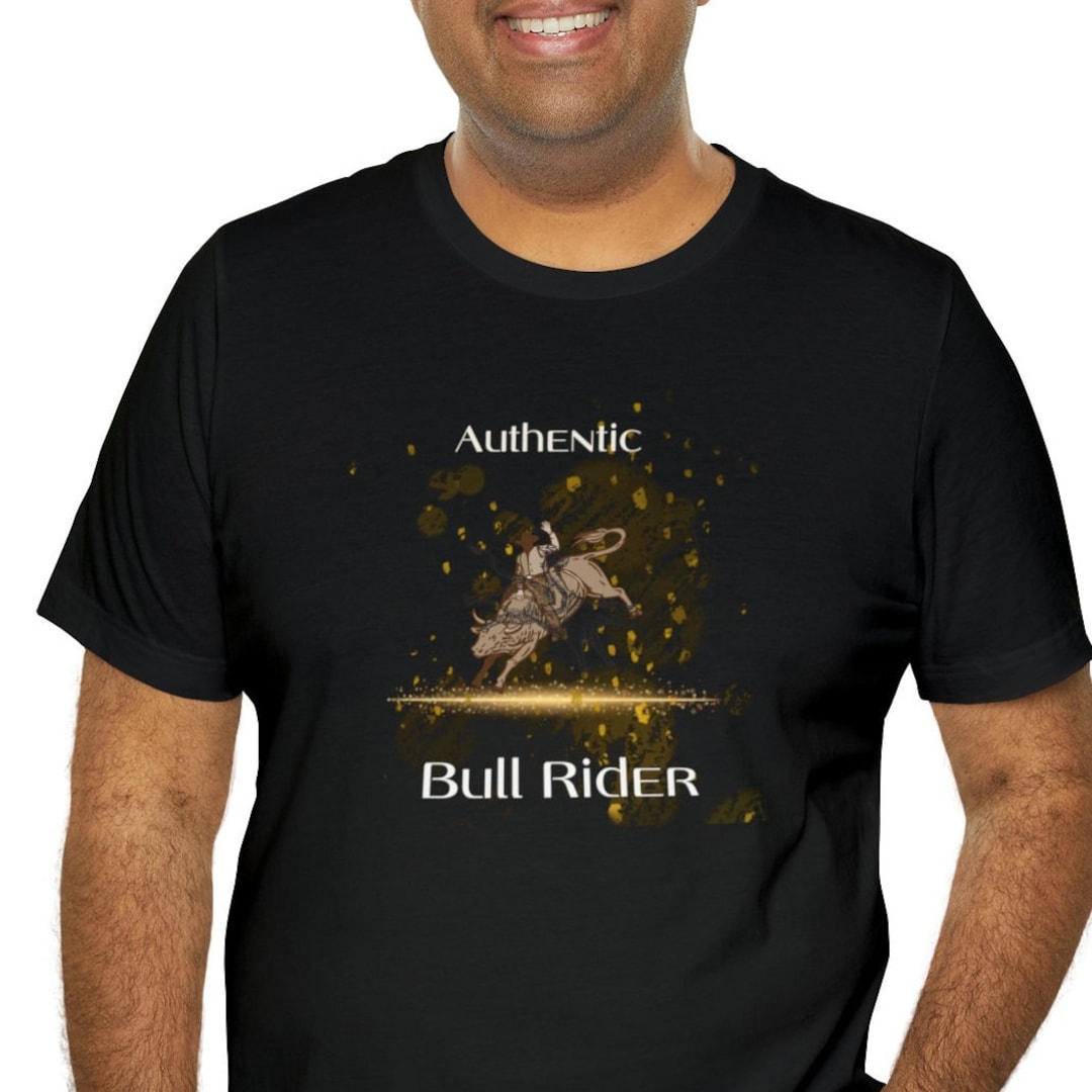 Bull Rider T-shirt - Etsy