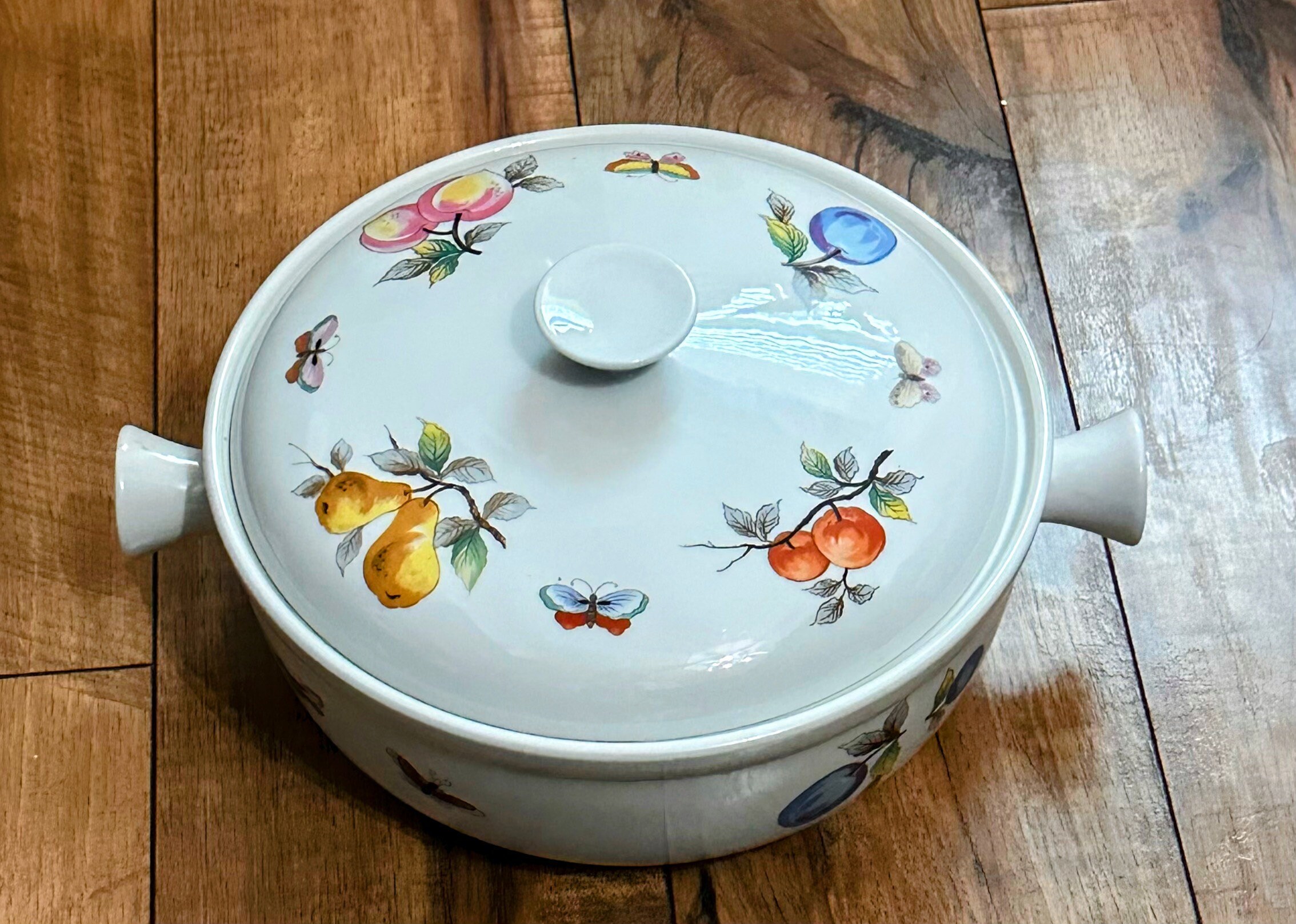 Sadek Fruit Oven to Table 3 Quart Covered Casserole Dish - Etsy