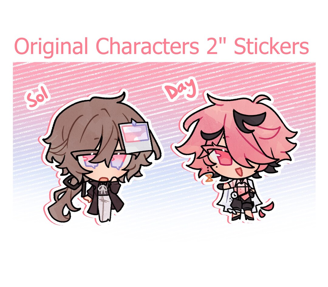 BSD OC 2" Vinyl Stickers - Etsy
