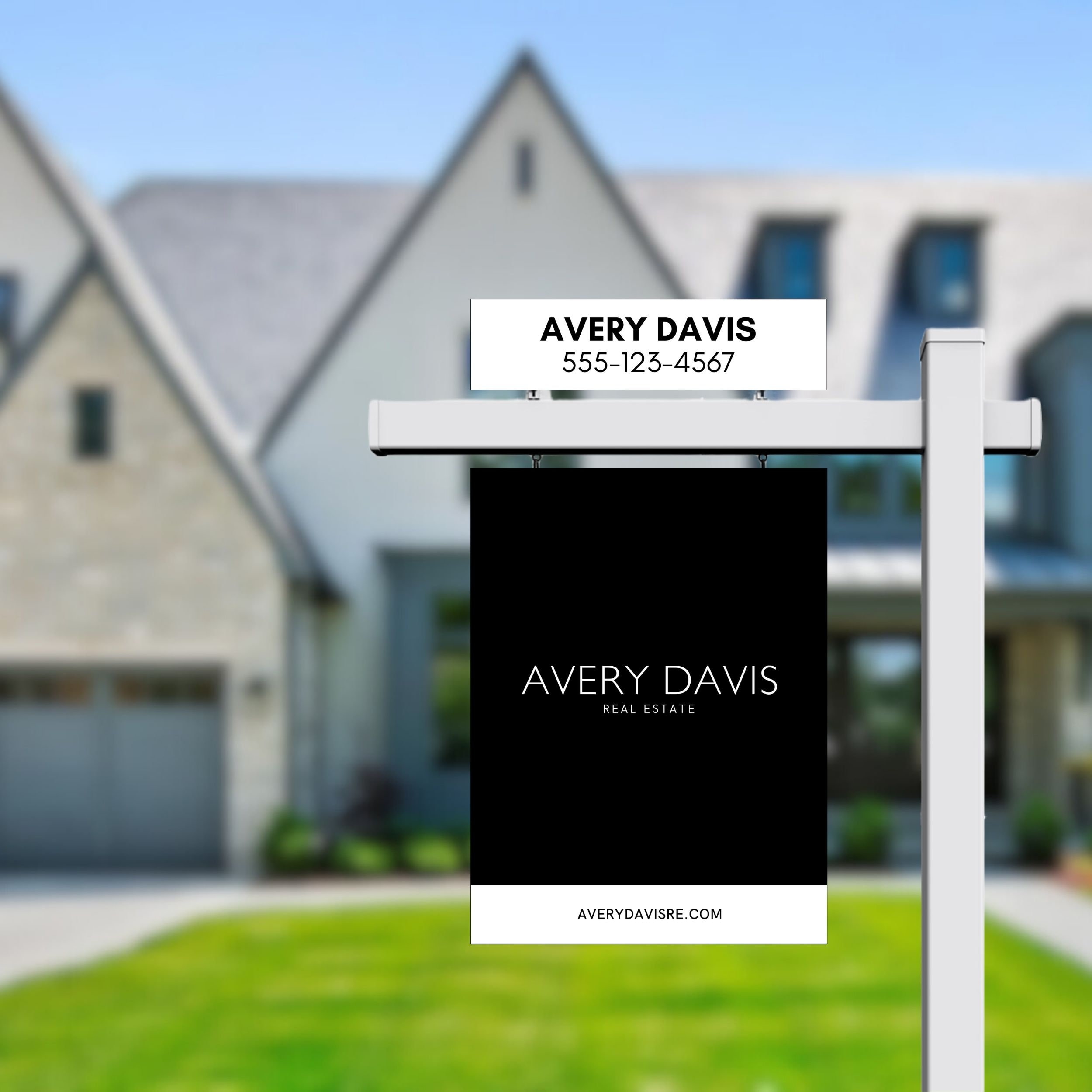 ULTIMATE Luxury Real Estate B/W Sign Bundle, Realtor Yard Sign, Realtor ...