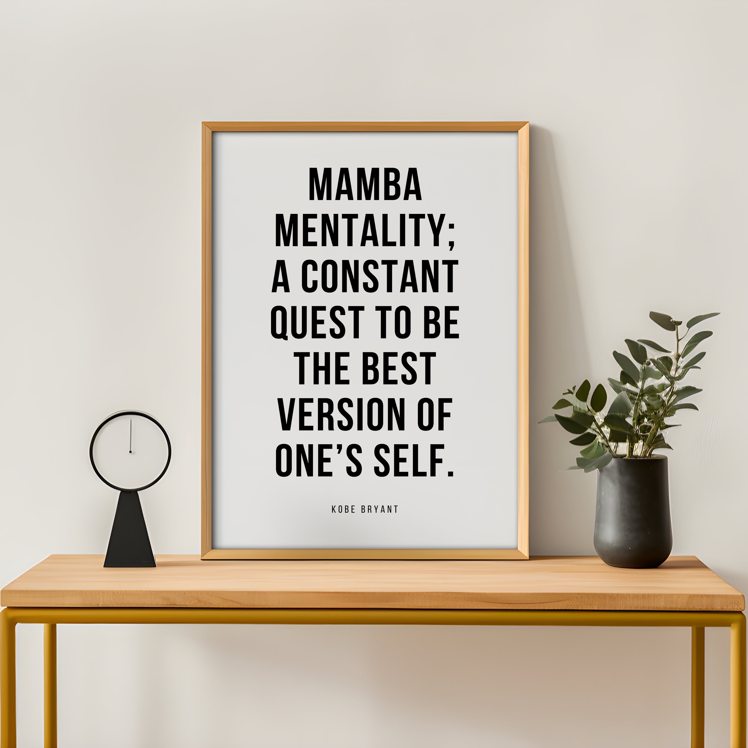 Kobe Bryant Mamba Mentality Definition, A Constant Quest to Be the Best ...