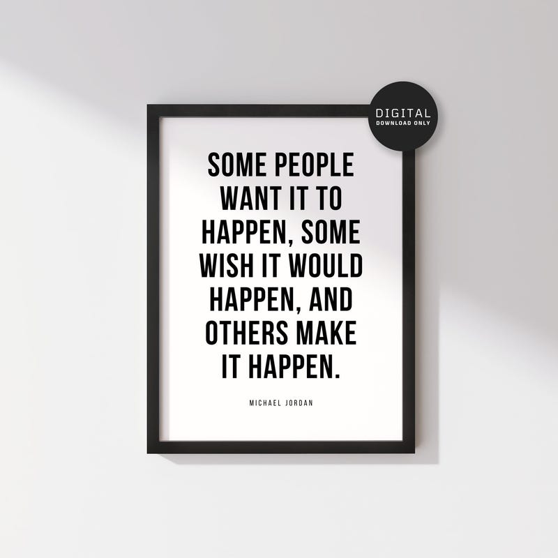 Michael Jordan Poster - Etsy