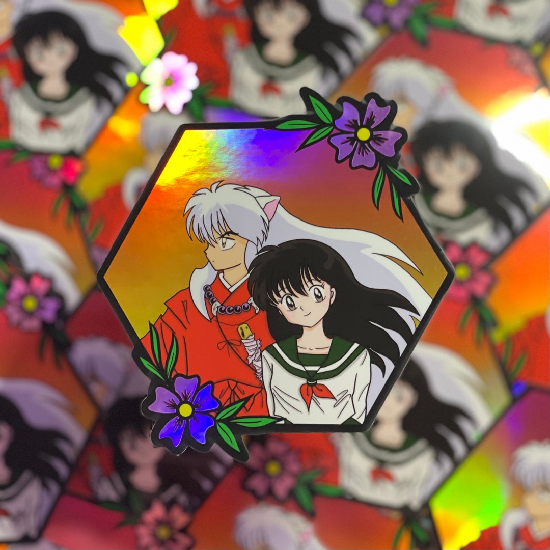 Custom Holographic Anime Sticker - Etsy