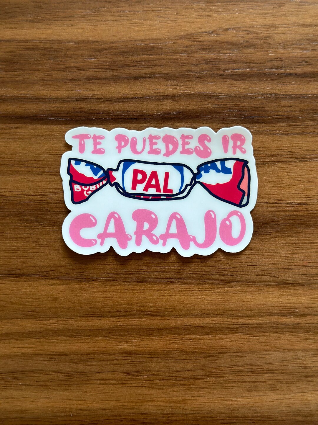 Puerto Rico Chicle PAL Sticker - Etsy