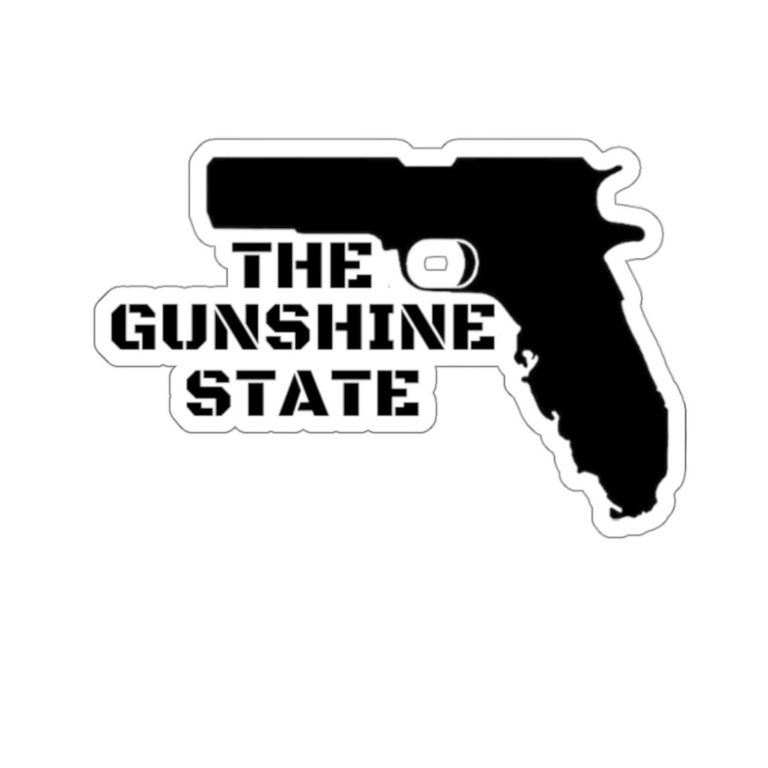 The Gunshine State Florida as a Gun Republican Humor Sticker - Etsy