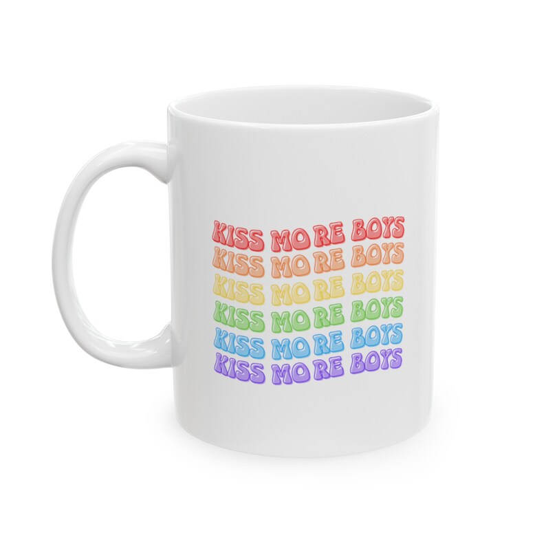 Kiss More Boys LGBTQ Pride Gay Pride Gay Men Clothing Queer Boys ...