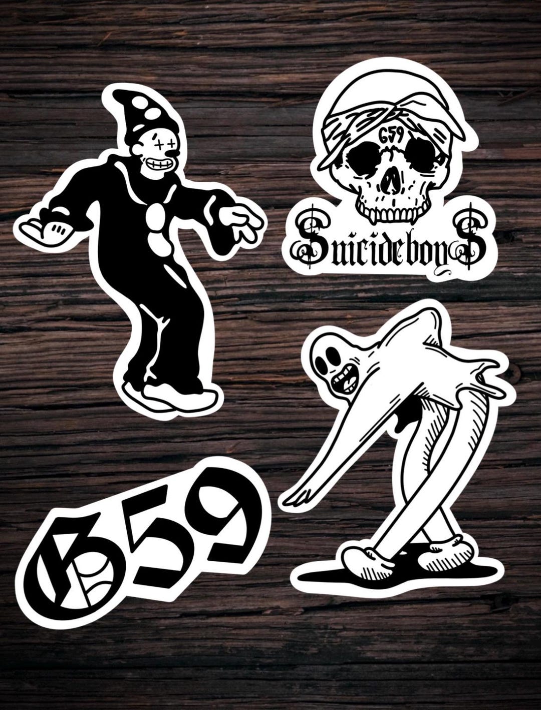 Suicideboys Sticker, G59 Skull, SB , Emo Rap Music - Etsy
