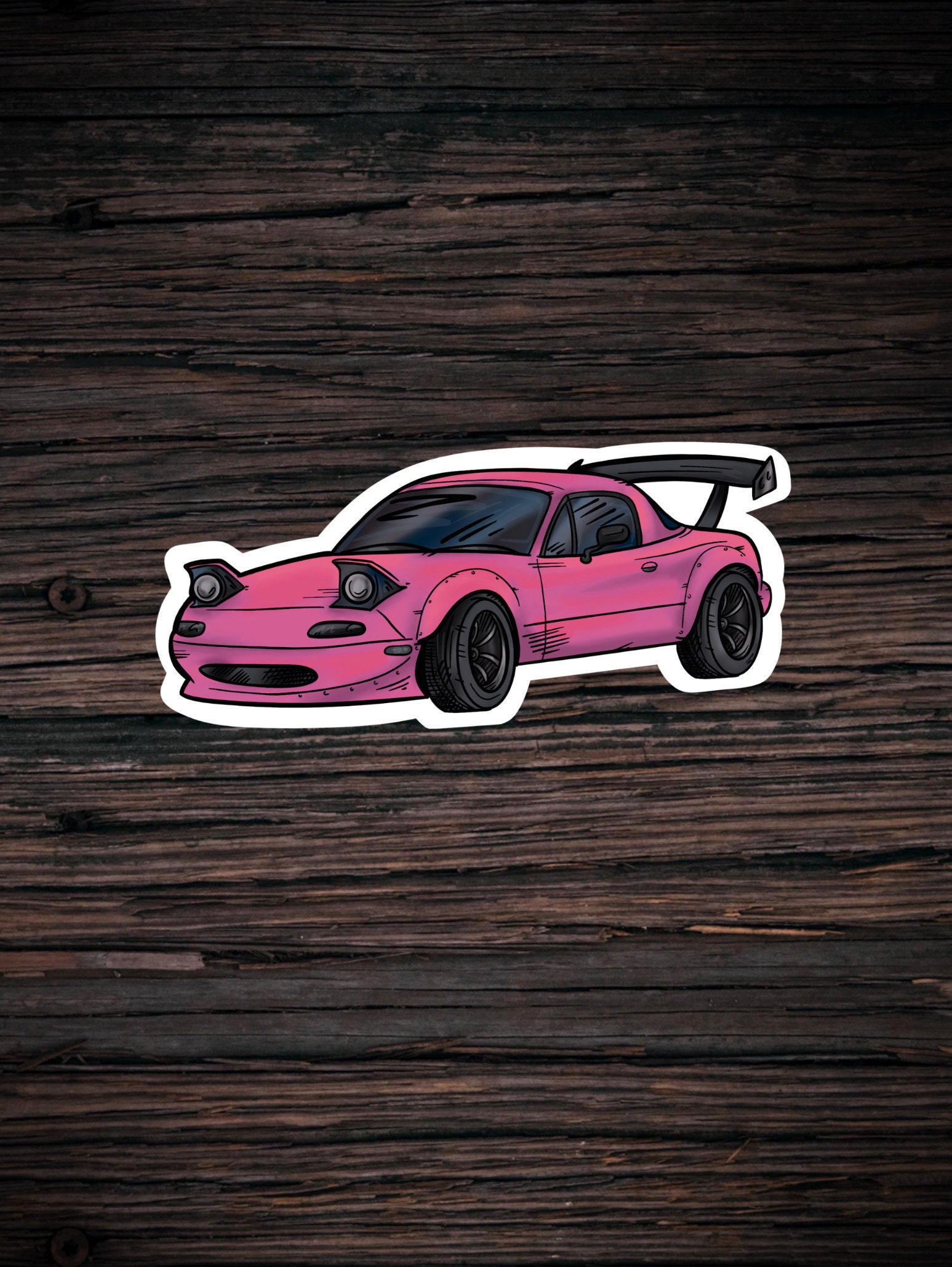 Miata Sticker Miata Car Sticker Custom Car Sticker - Etsy