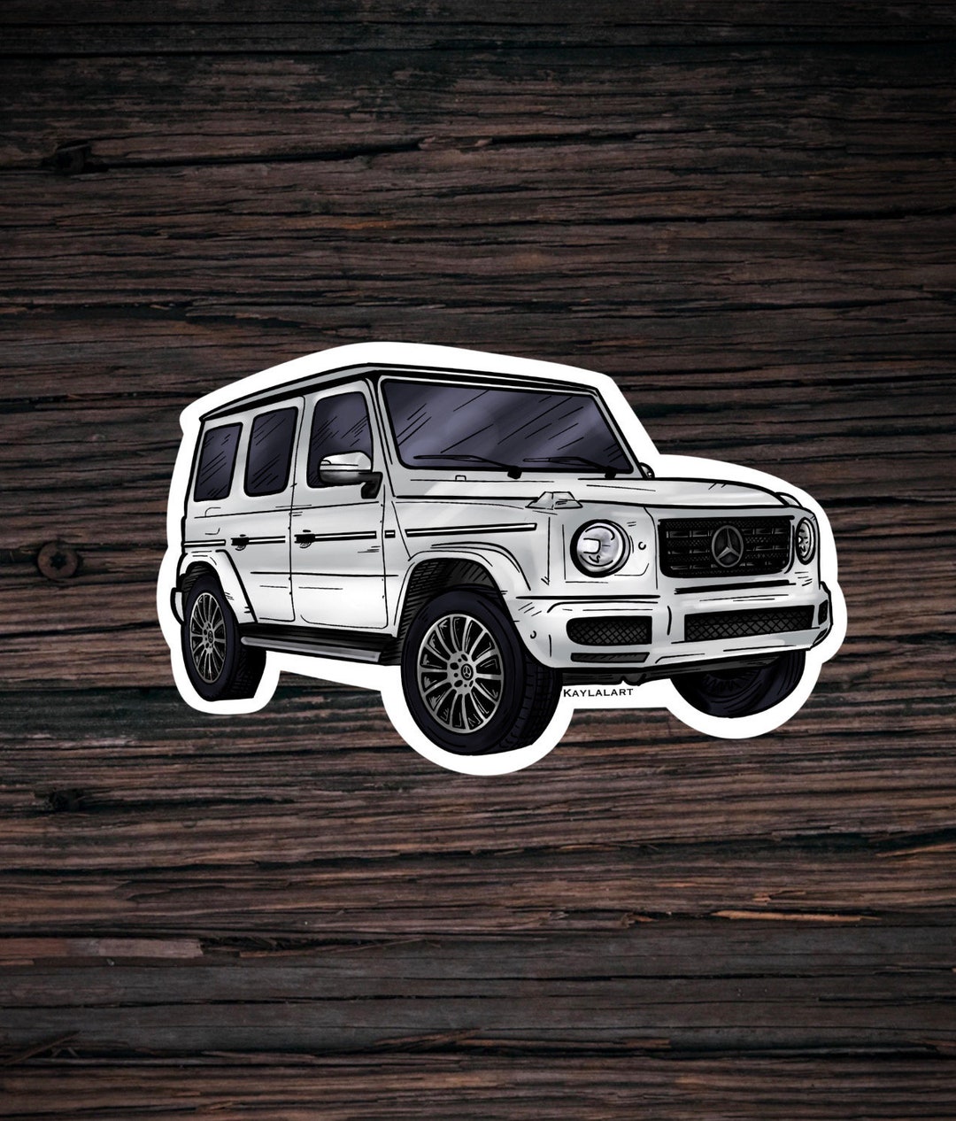 Mercedes Benz Sticker, G Wagon Car Sticker, Custom Car Sticker - Etsy