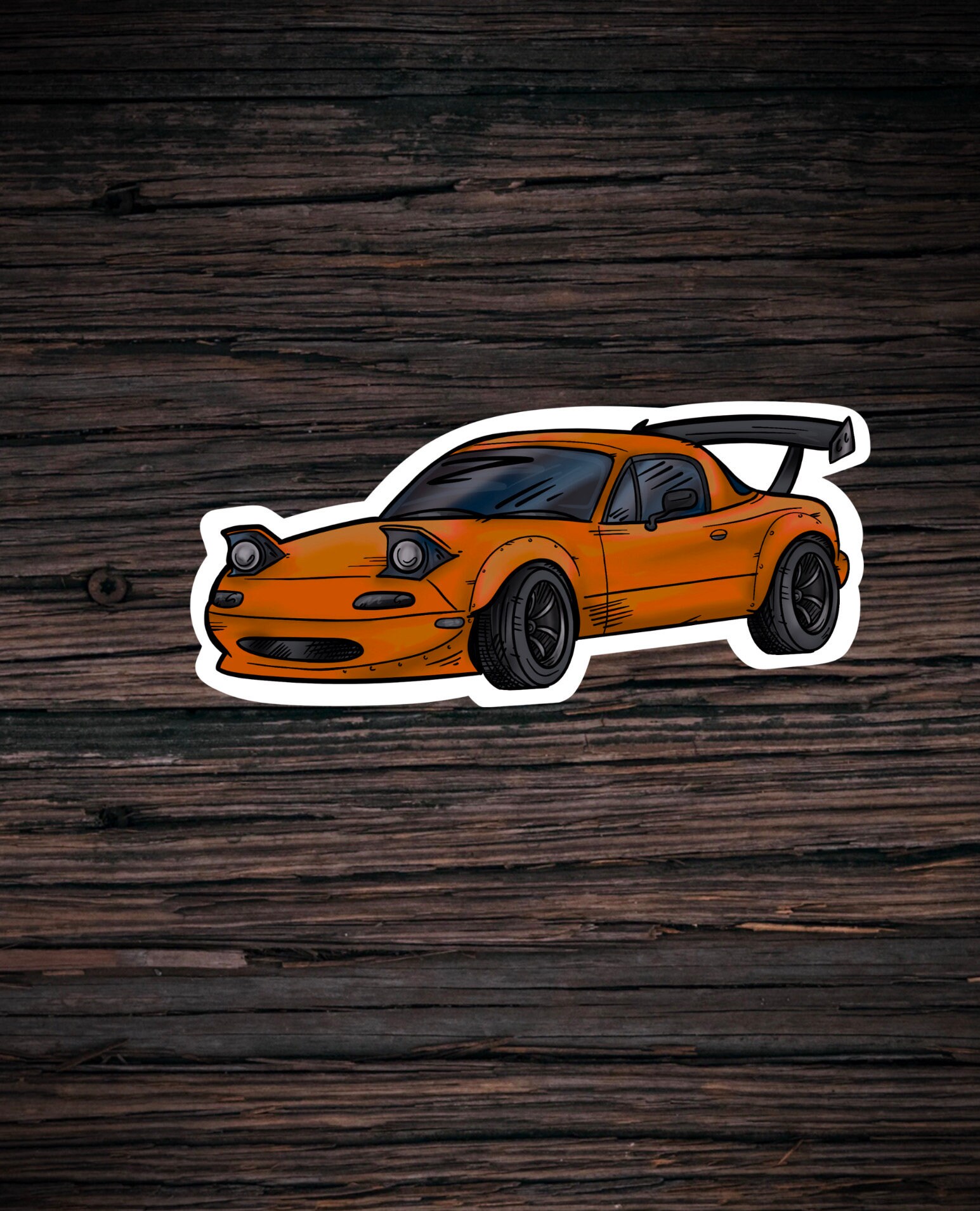 Miata Sticker Miata Car Sticker Custom Car Sticker - Etsy