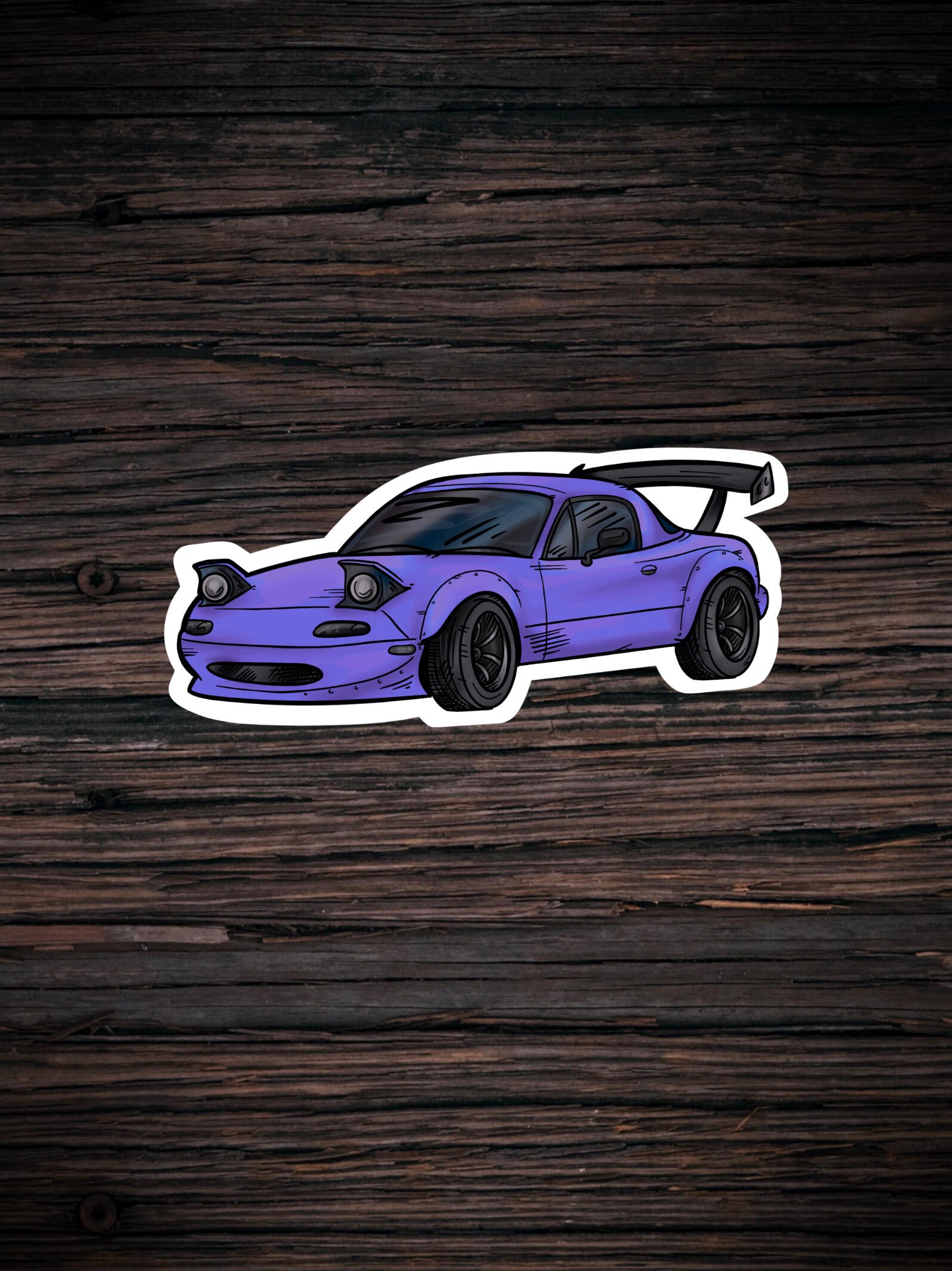 Miata Sticker Miata Car Sticker Custom Car Sticker - Etsy