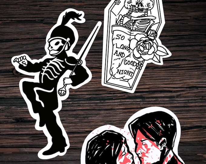 MCR Holographic Stickers - Etsy