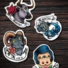 My Chemical Romance Sticker Pack, MCR Sticker, Emo Music - Etsy