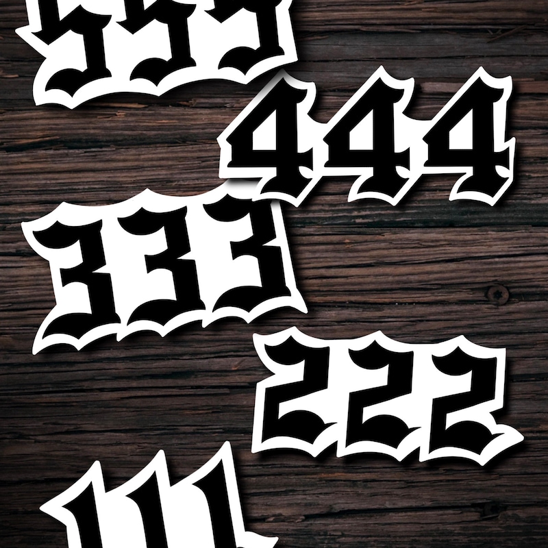 333 Tattoo - Etsy