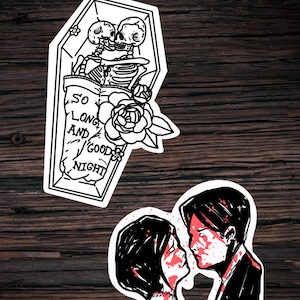 My Chemical Romance Sticker Pack, MCR Sticker, Emo Music - Etsy