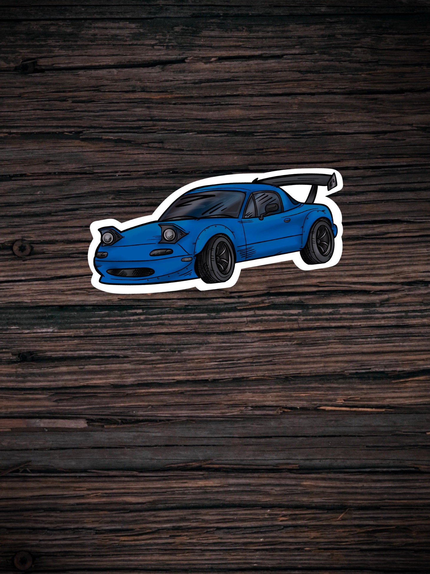 Miata Sticker Miata Car Sticker Custom Car Sticker - Etsy
