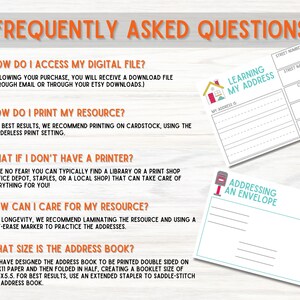 How to Teach Address Worksheet Resource for Kids Address Guide to ...