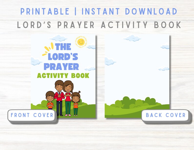 The Lords Prayer Coloring Book for Kids Prayer Book for Sunday School ...