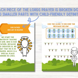 The Lords Prayer Coloring Book for Kids Coloring Book for Learning How ...