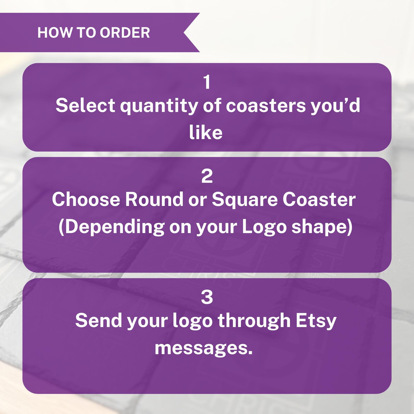 Custom Logo Gift Engraved Logo Coaster Corporate Logo Gift Coaster ...