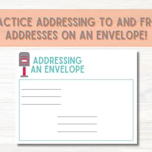 How to Teach Address Worksheet Resource for Kids Address Guide to ...