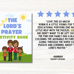 The Lords Prayer Coloring Book for Kids Prayer Book for Sunday School ...