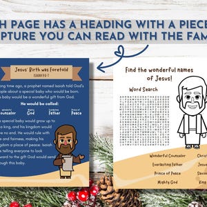 Christmas Eve Activity for Kids Coloring Book for Christmas Eve ...