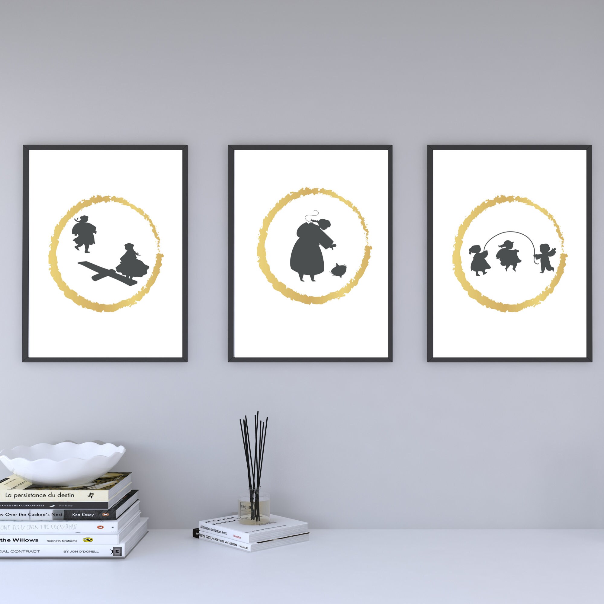 Printable Kids Wall Art Set Nursery Decor Korean Children's Games ...