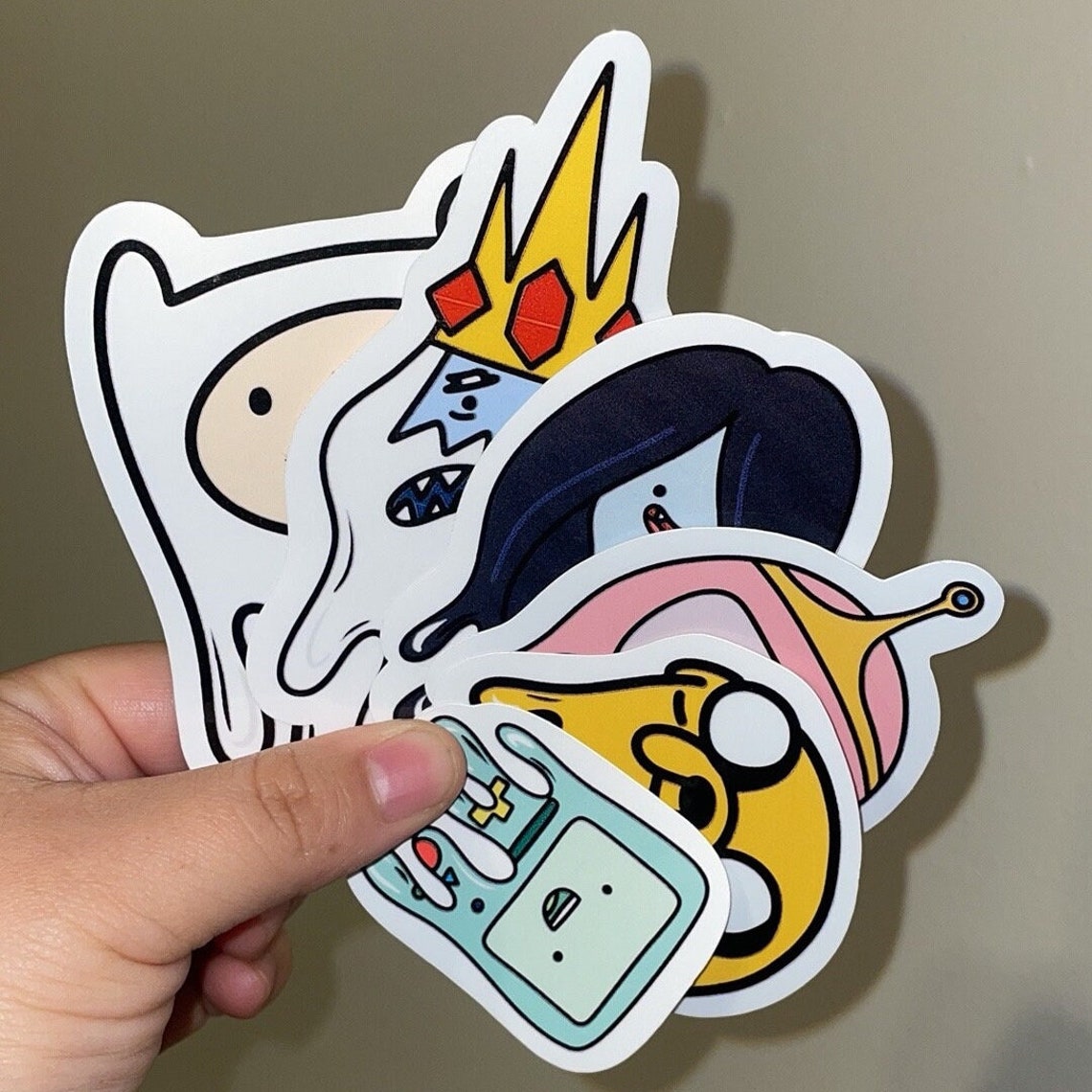 Explore the Fun With Adventure Time Stickers - Etsy
