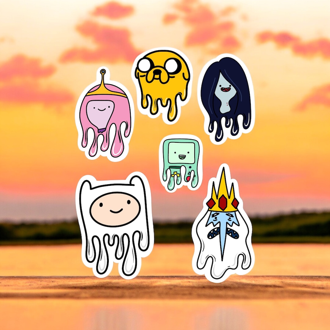Explore the Fun With Adventure Time Stickers - Etsy