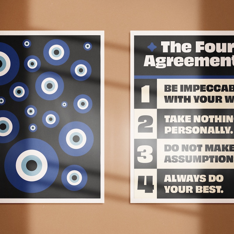 The Four Agreements - Etsy