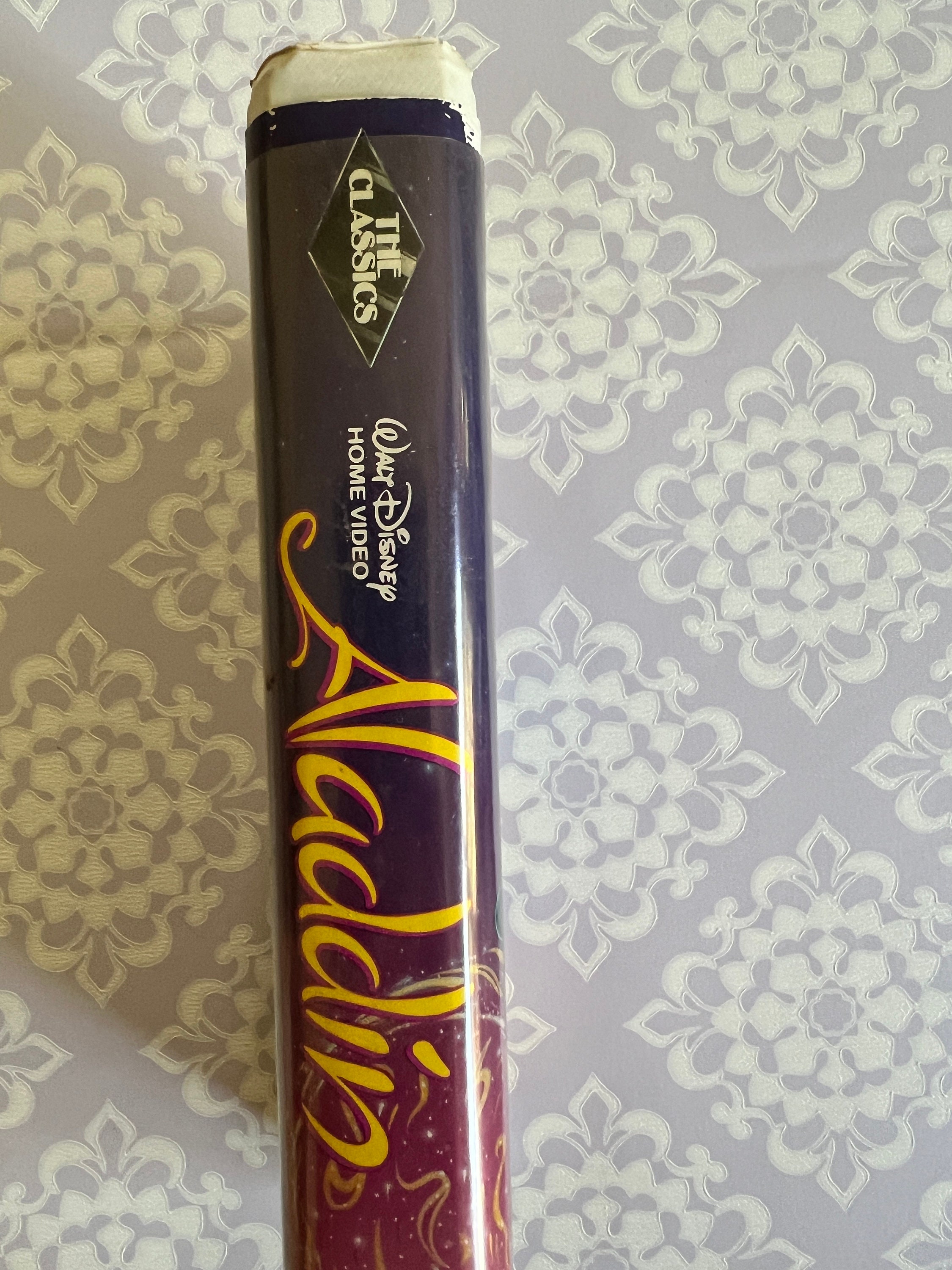 Disney's Aladdin VHS Rare Black Diamond Edition - Etsy