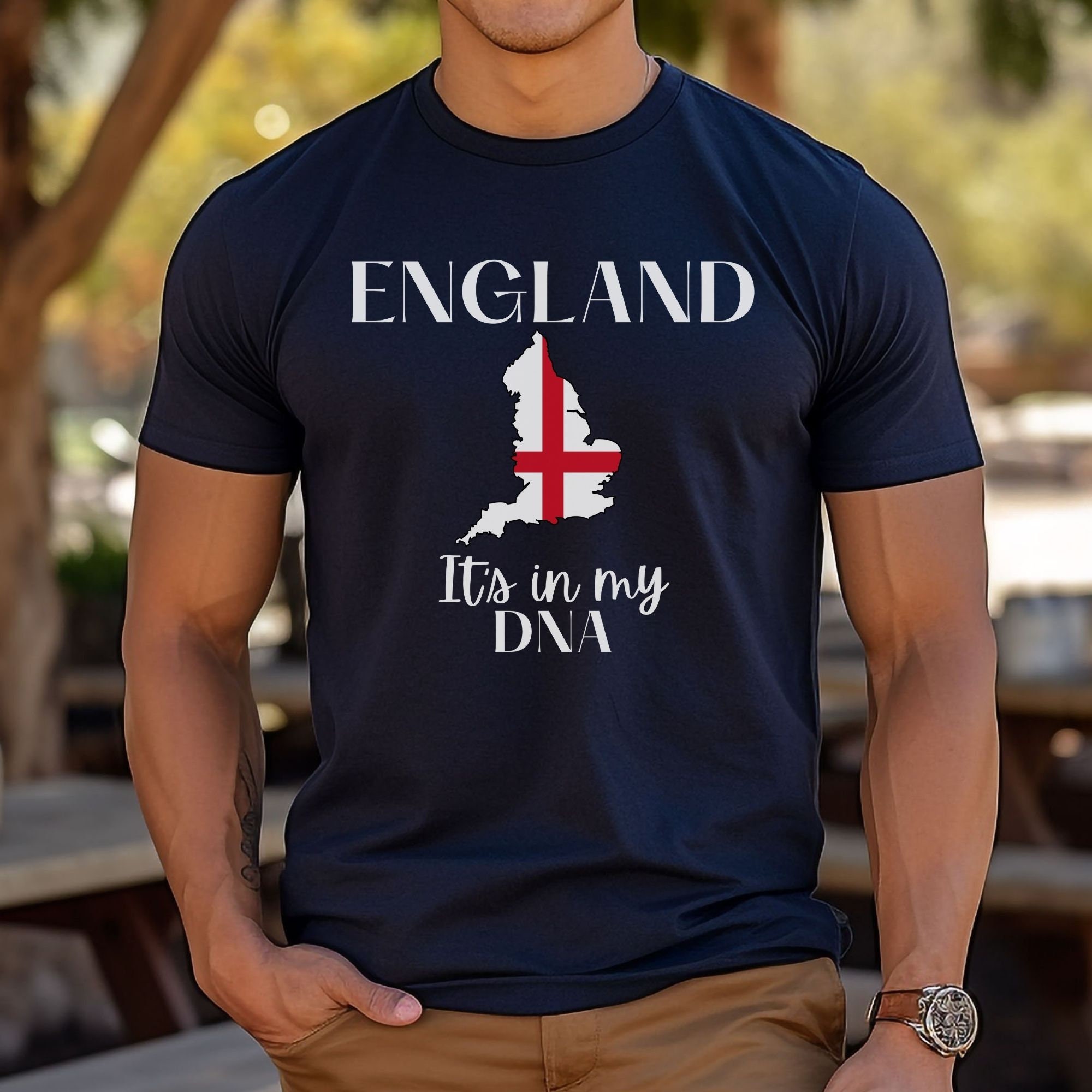 England DNA Shirt, British Gift, UK Shirt, English Flag Tee Gift ...