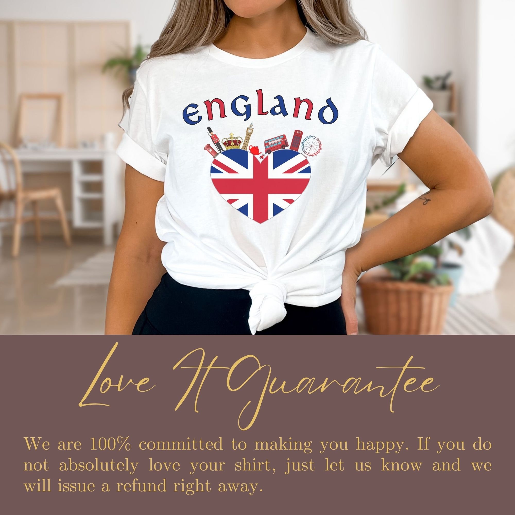 England Flag Shirt, British Tshirt for Women, Great Britain Tshirt ...